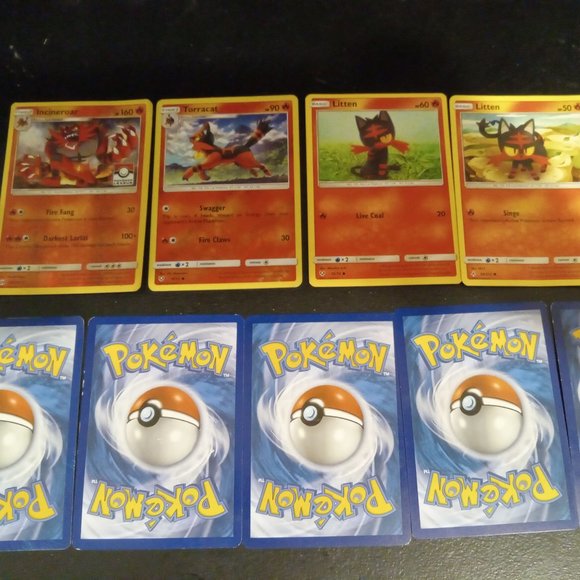 Pokemon | Toys | Pokemon Litten Evolution Pack With 2 Holographic ...